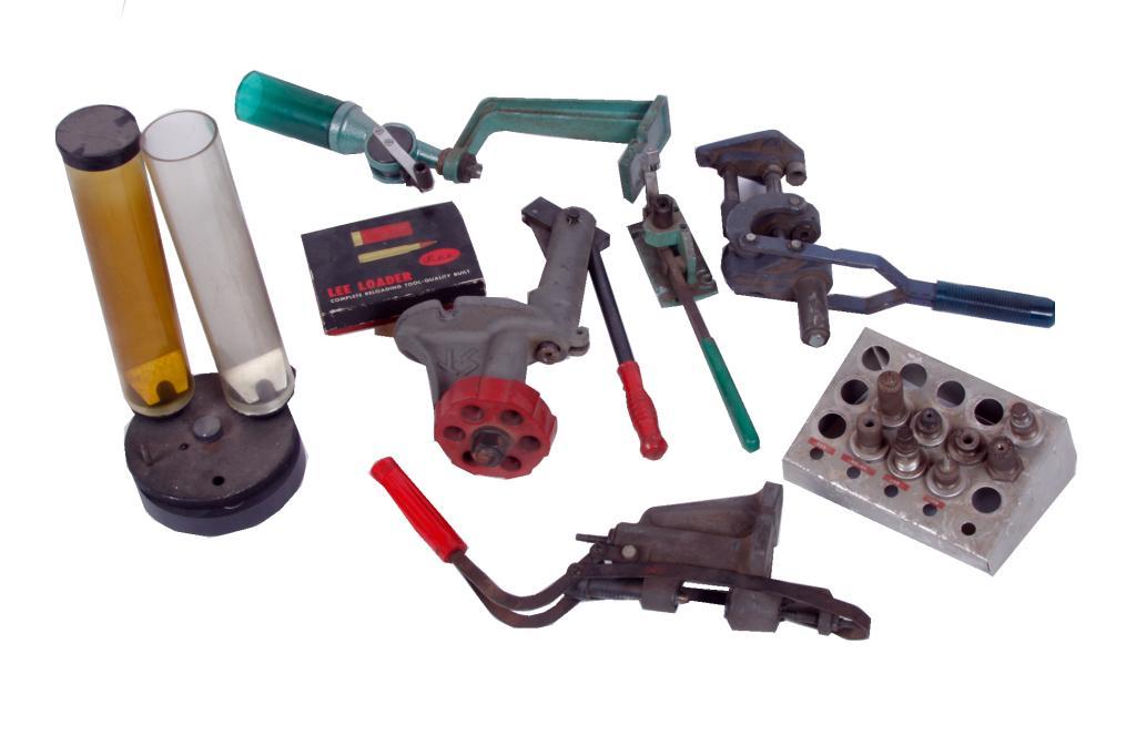 Lot of Reloading Equipment including Lyman, Lee and RCBS equipment ...