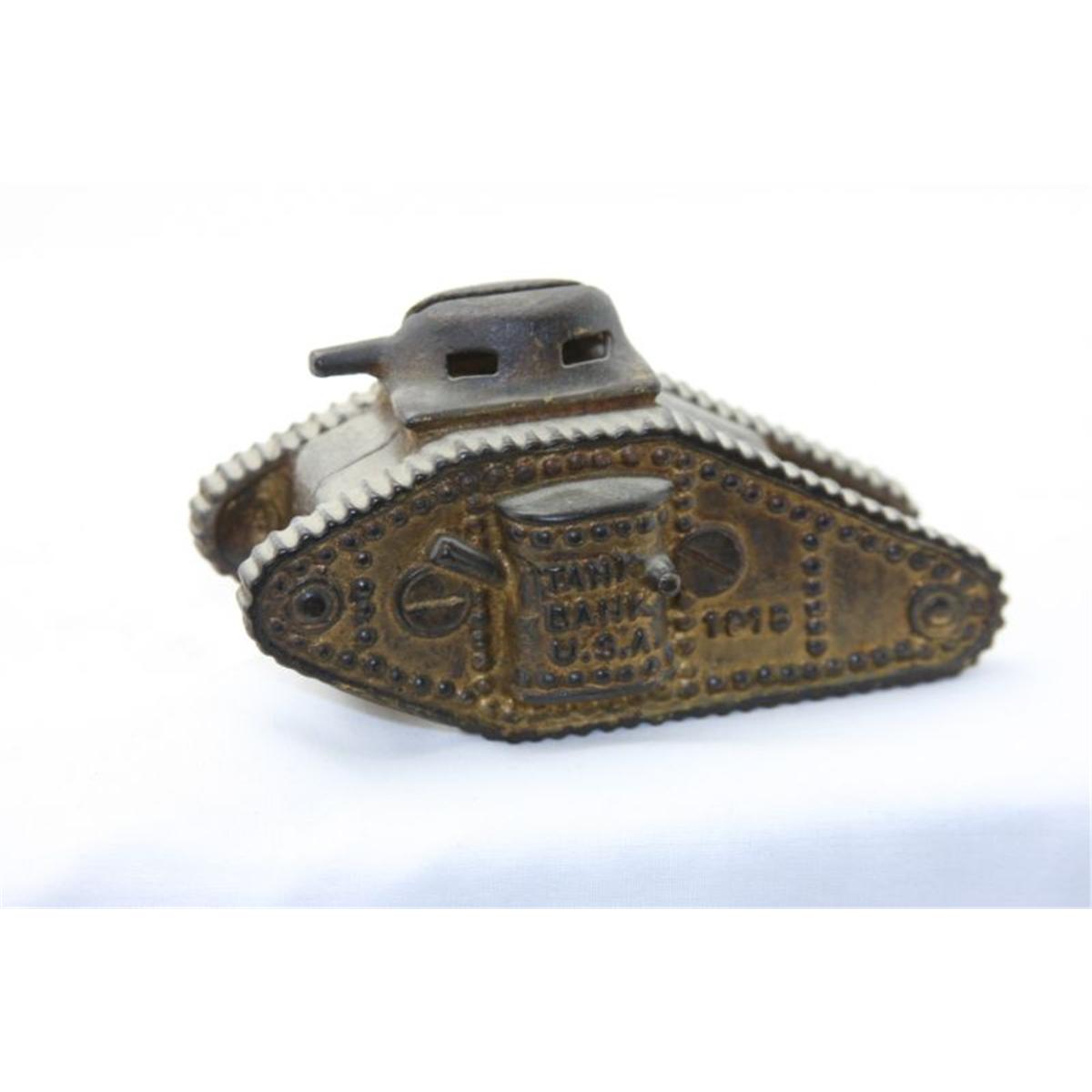 WWI Tank Bank USA 1918 (2) Unmarked Tank(1)