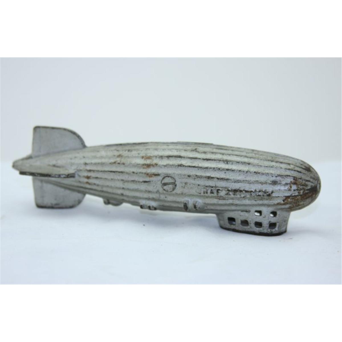 Williams"Graf Zepplin" Cast Iron Blimp Bank 1920