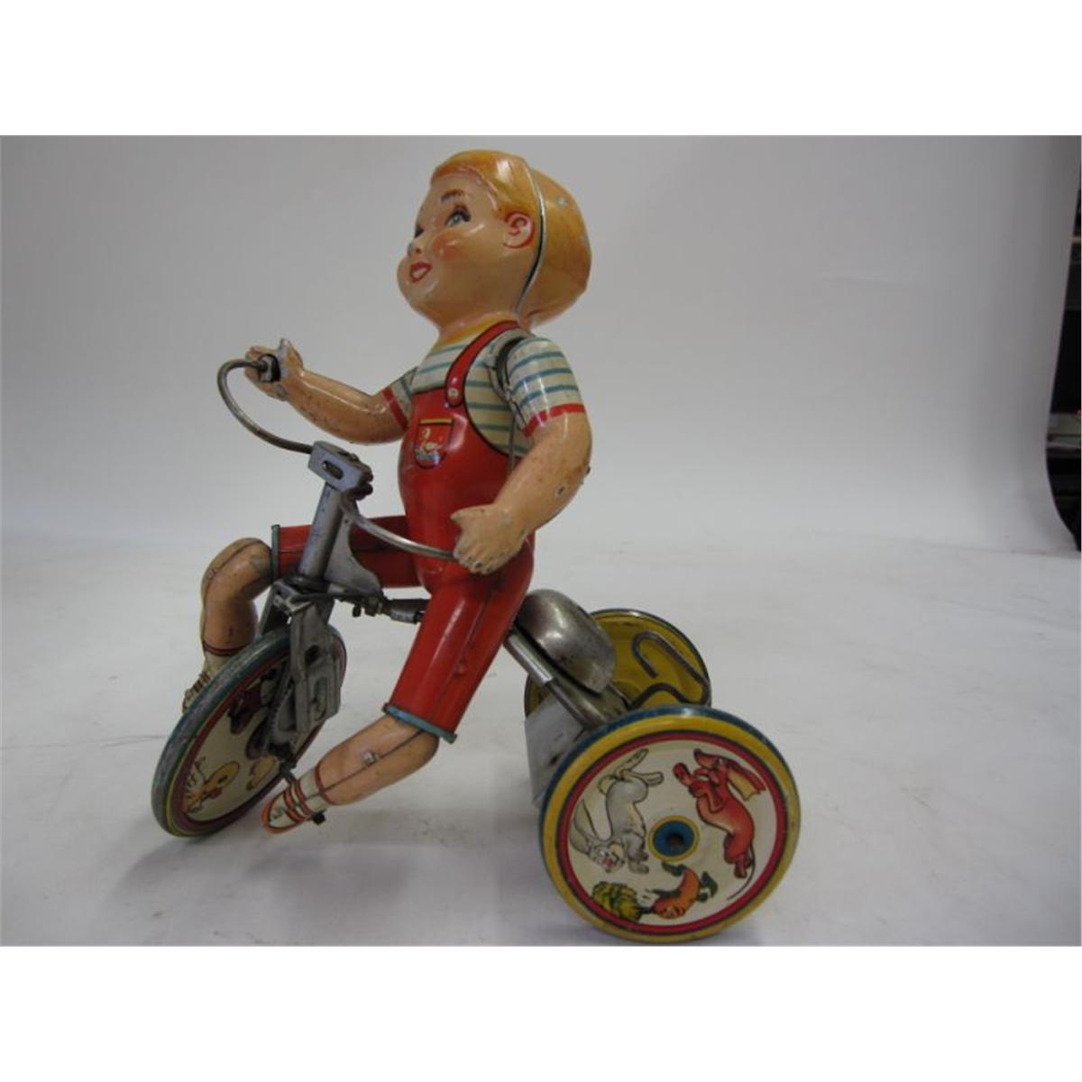 Vintage Kiddy Cyclist Toy