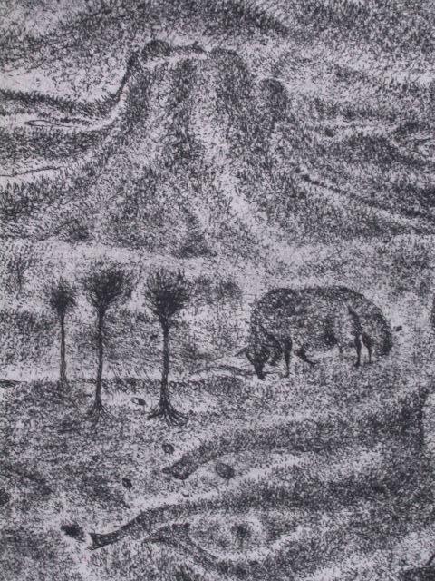 ERICH BRAUER Etching Realism Fantastic