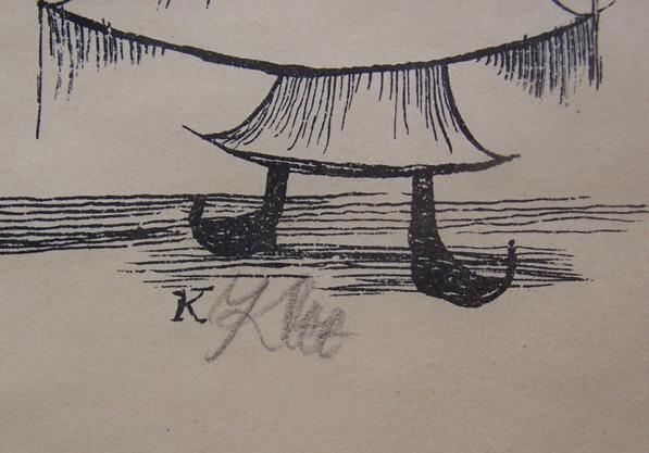 PAUL KLEE Hand Signed Lithograph