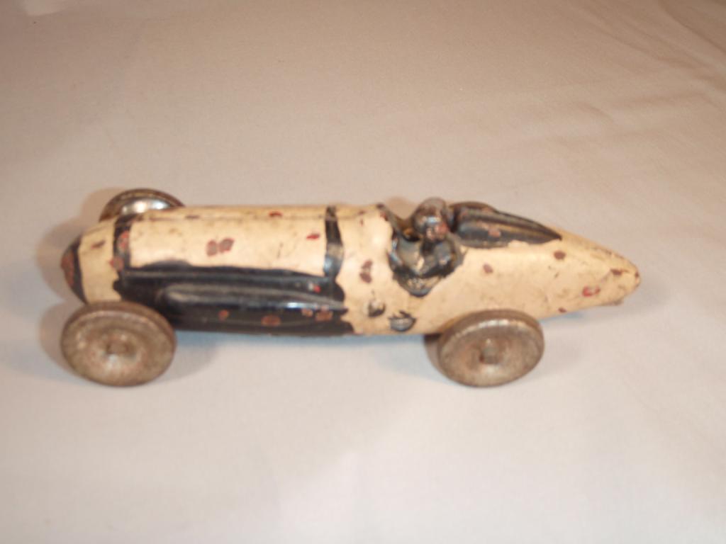 Antique Cast Iron race Car Toy C187