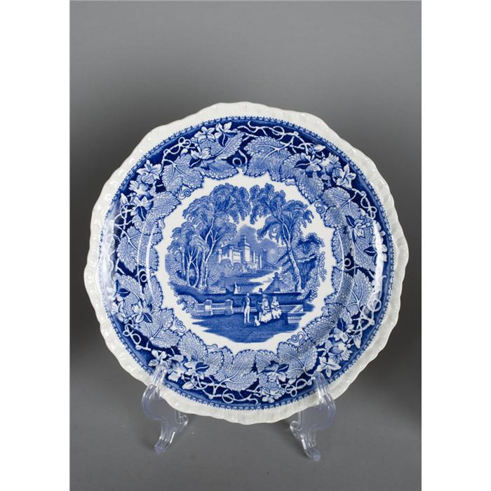 14 Mason's Blue Vista Ironstone China