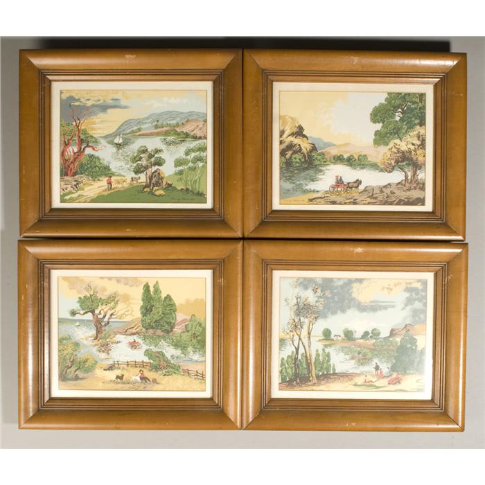 4 Margo Alexander Silkscreen Prints