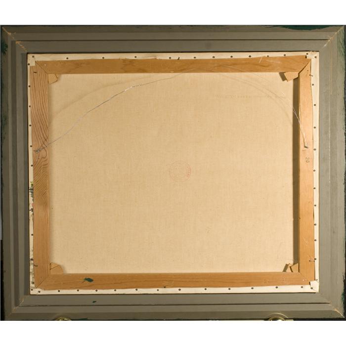 Pair of Moretti Oil Paintings on Canvas