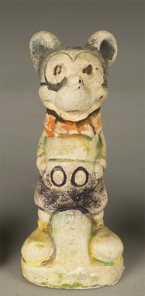 5 Antique Disney Chalkware Figurines