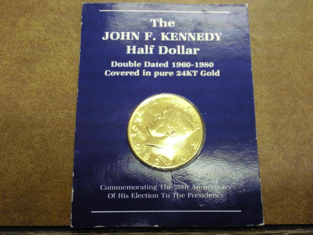 1983-D Gold Plated Kennedy Half Dollar