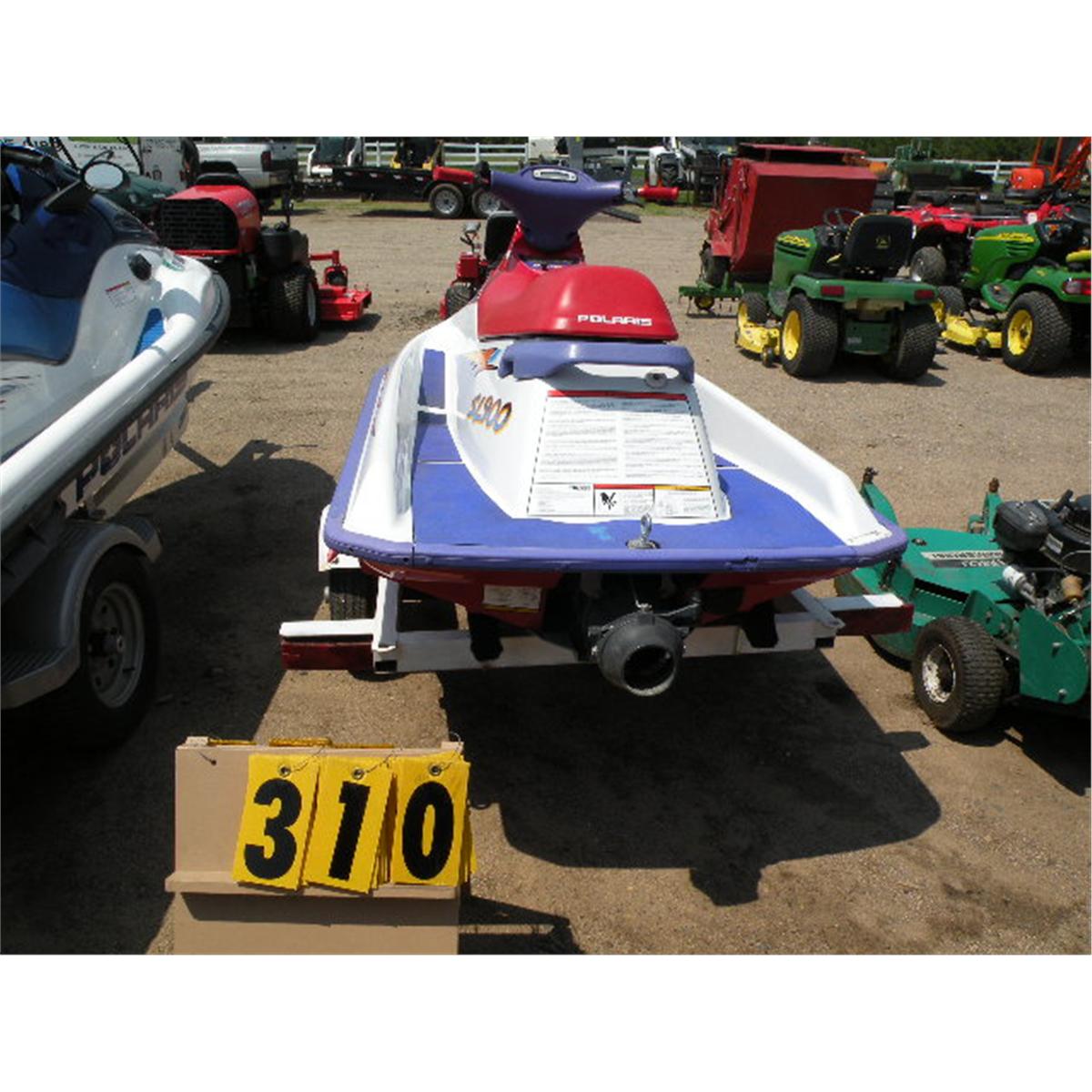 1996 Polaris SL 900 w/trailer