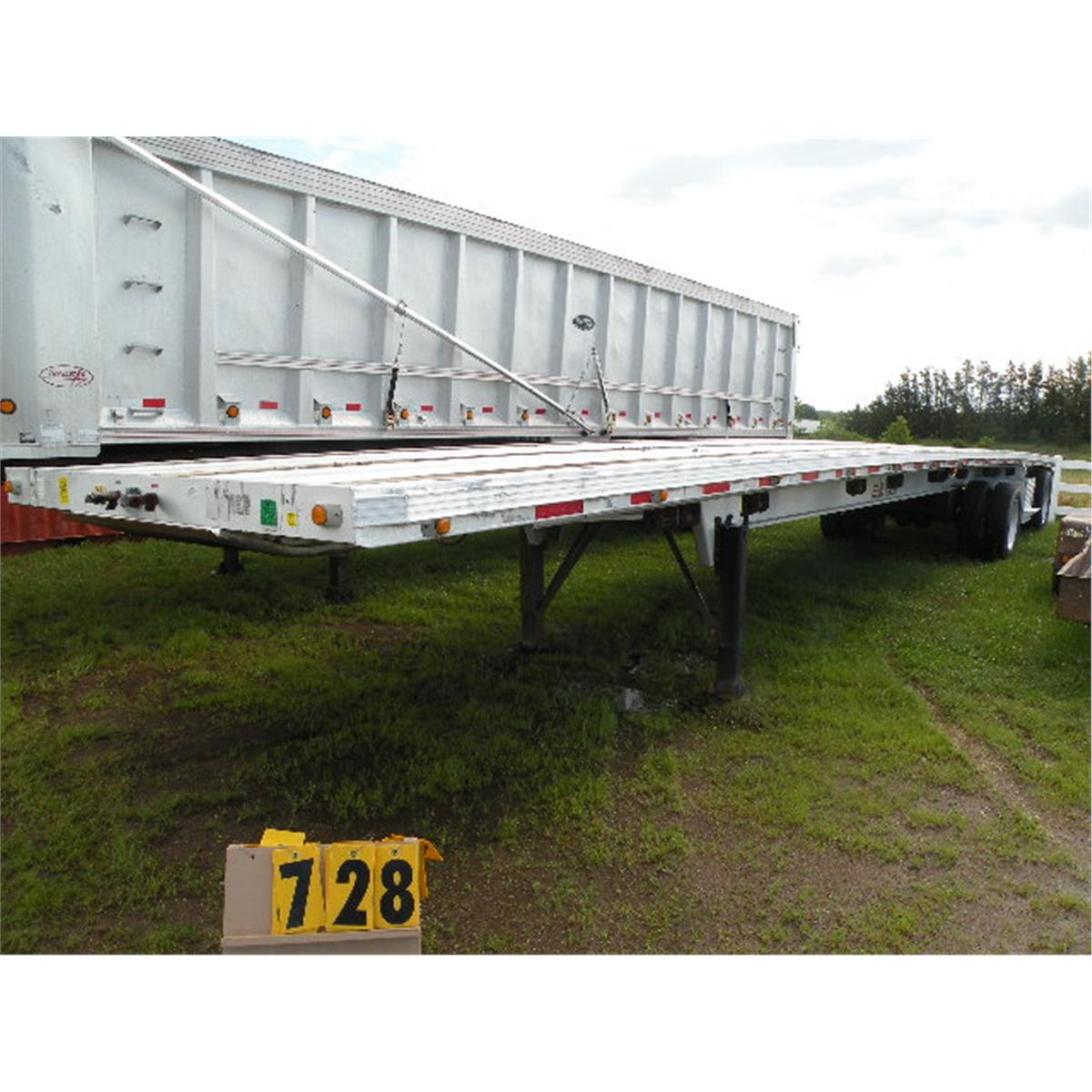 1998 Benson 48 ft flatbed trailer