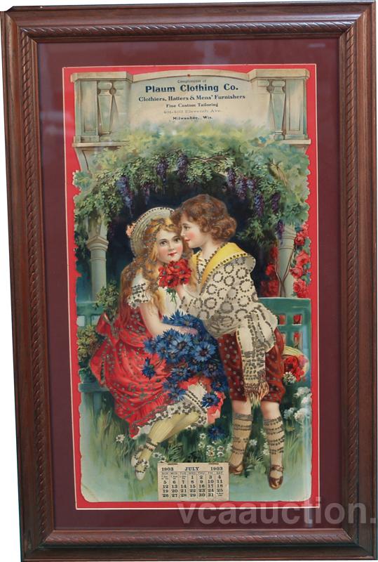 Plaum Clothing Co. Milwaukee, WIS. Die-Cut