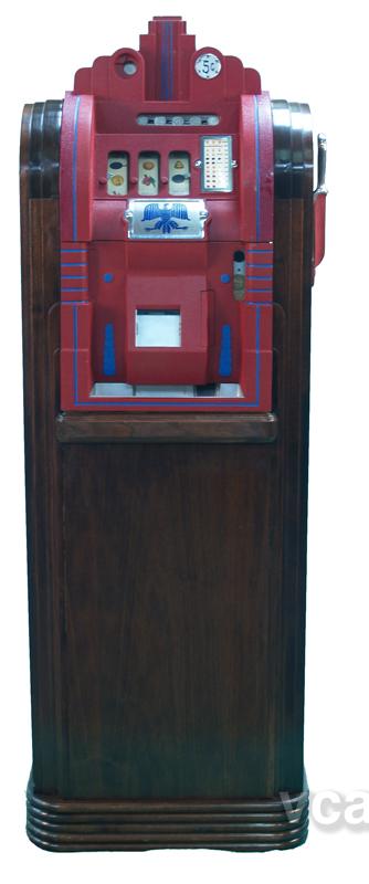 5 Cent Mills Extraordinary Console Slot Machine