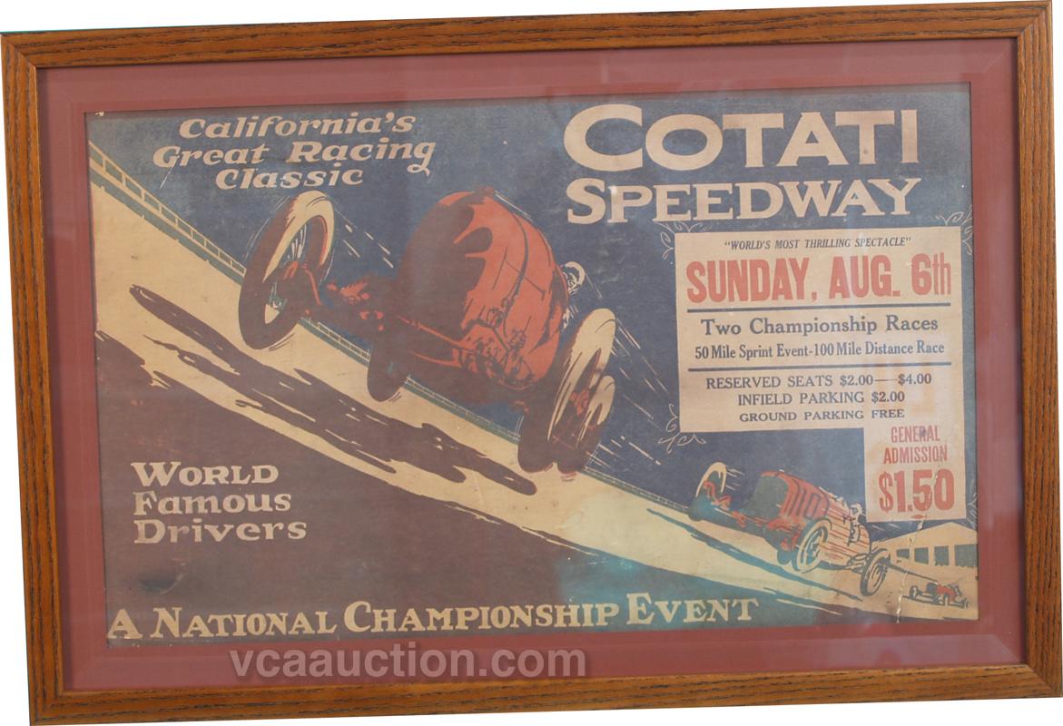 Original Cotati Speedway Northern California 1921-1922