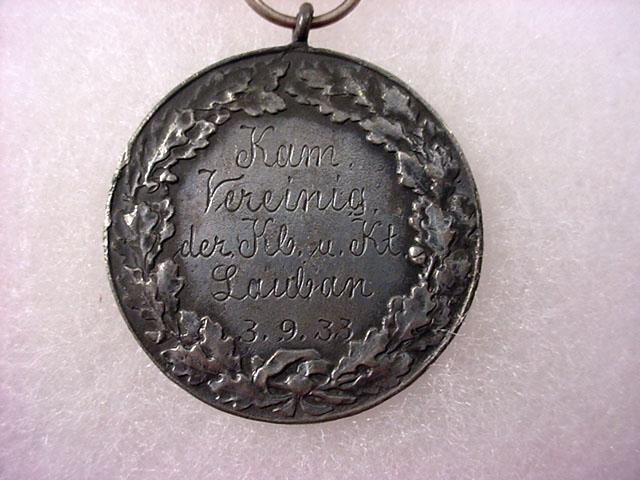 1933 WW2 GERMAN NAZI ADOLF HITLER DECORATION W/ RI