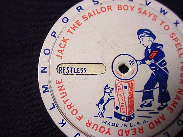 EARLY CRACKER JACK ADVERTISING PREMIUM - SAILOR BO