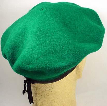 RARE FRENCH GREEN BERET W/ VIETNAM SPECIAL FORCES