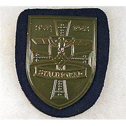 WW2 GERMAN NAZI STALINGRAD SLEEVE SHIELD W/ BLACK