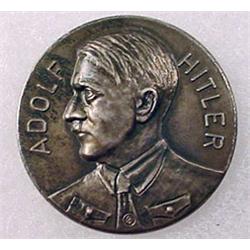 1933 WW2 GERMAN NAZI ADOLF HITLER TABLE AWARD COIN