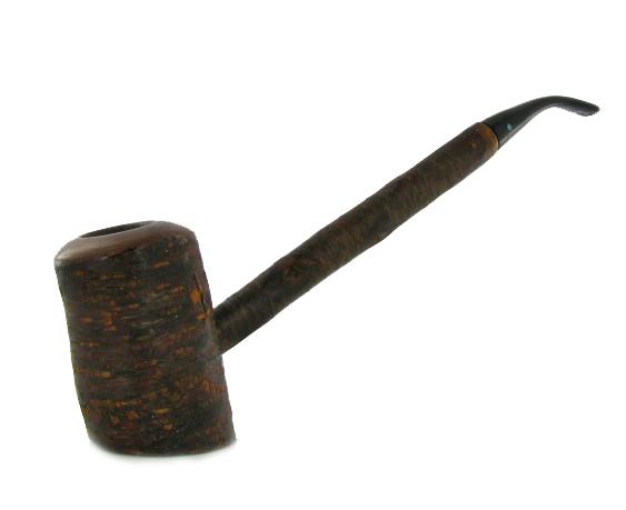 Vintage French Dark Birch "Ropp De Luxe" Pipe 11" (ANT-890)