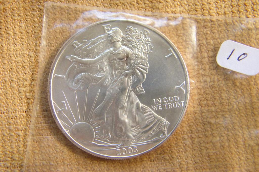American Eagle Silver Dollar 2003 Unc