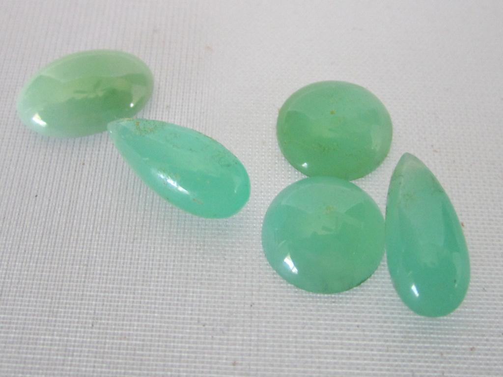 16ctw Apple Jade Stones