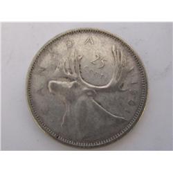 1961 Canadian Quarter