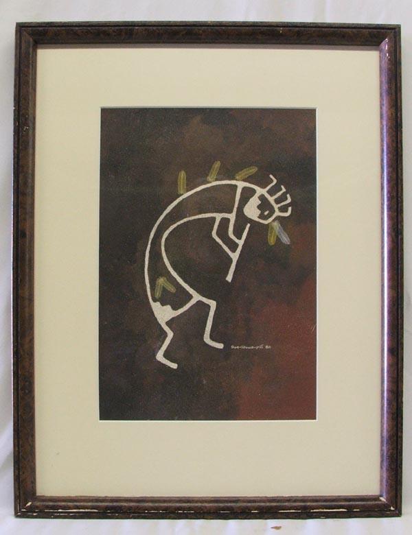 Original Robert Montoya Soe-Khuwa-Pin` Bo Painting