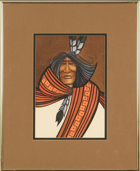 Joe Morris, watercolor