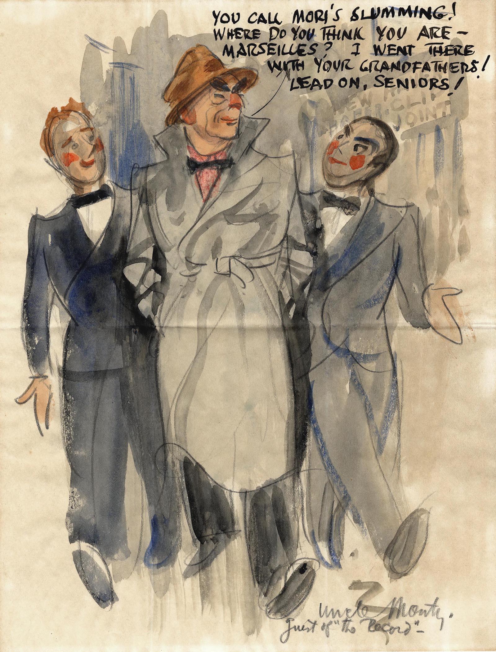 James M. Flagg Cartoon
