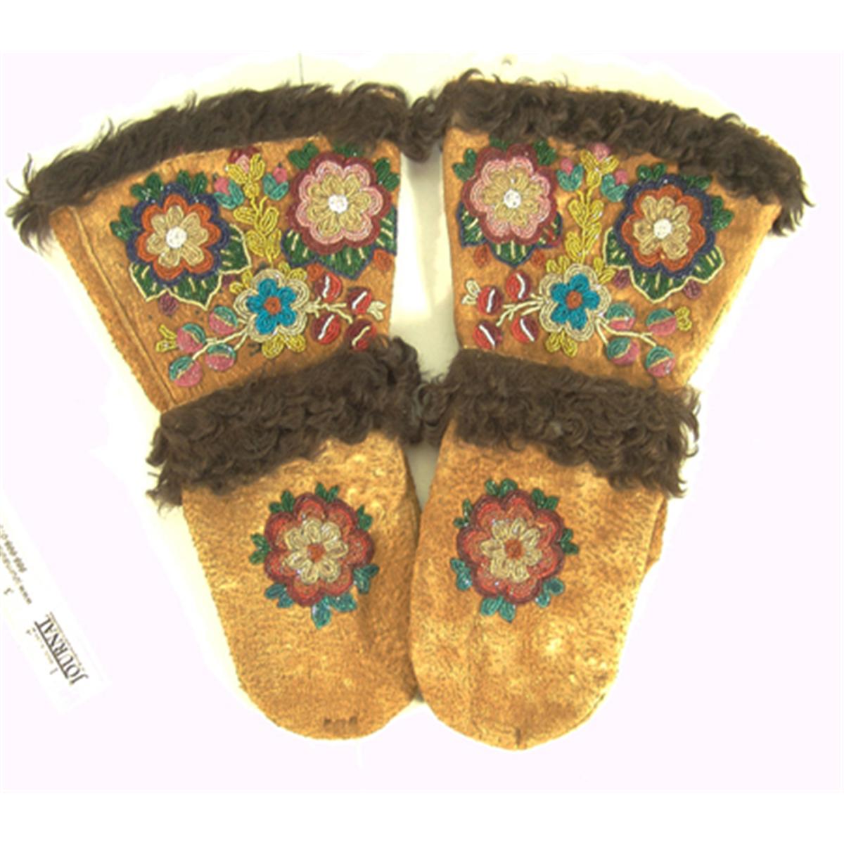 Cree Beaded Mittens
