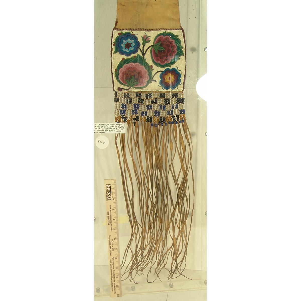 Cree Beaded Pipe Bag