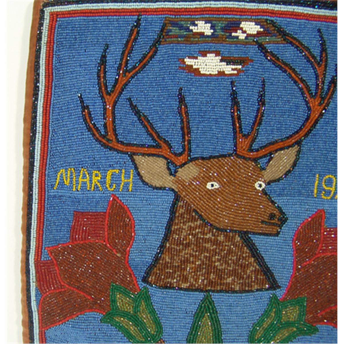 Plateau Beaded Elk Bag