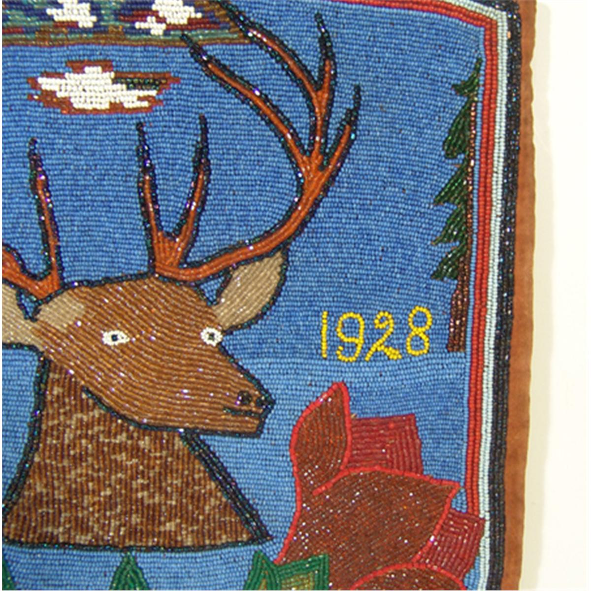 Plateau Beaded Elk Bag