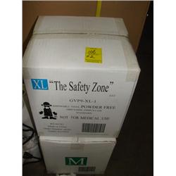 Safety Zone Disposable Vinyl Aprons Standard Sizes: XL & M 100/Box-Q=2 ...