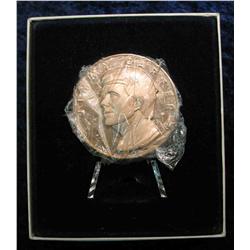 1524. 1977 Jimmy Carter 3" Proof Bronze Presidential Medal.