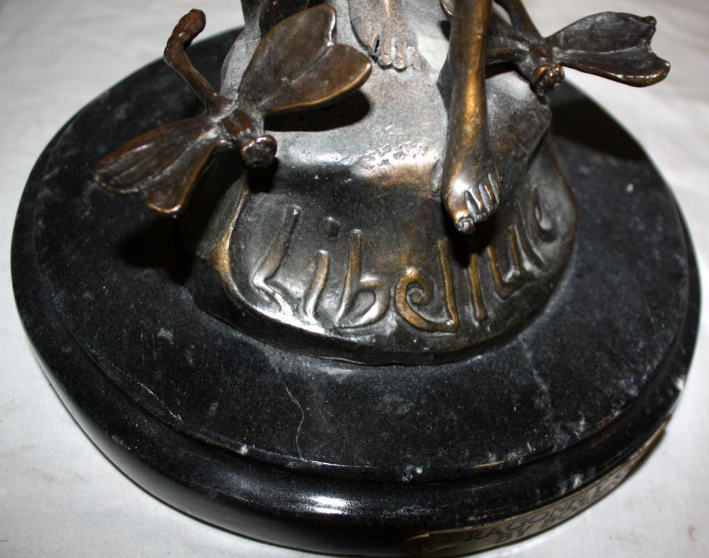 F&R Bronze, Reproduction Dragonfly Girl,by Bossin