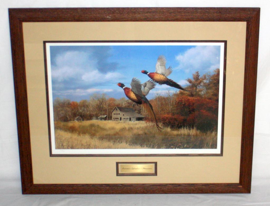 Autumn's Splendor - Pheasants by David Maass