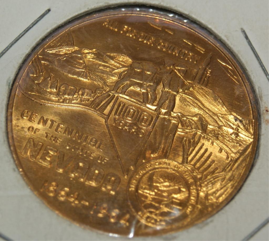 Nevada 100 Years Anniversary Coin
