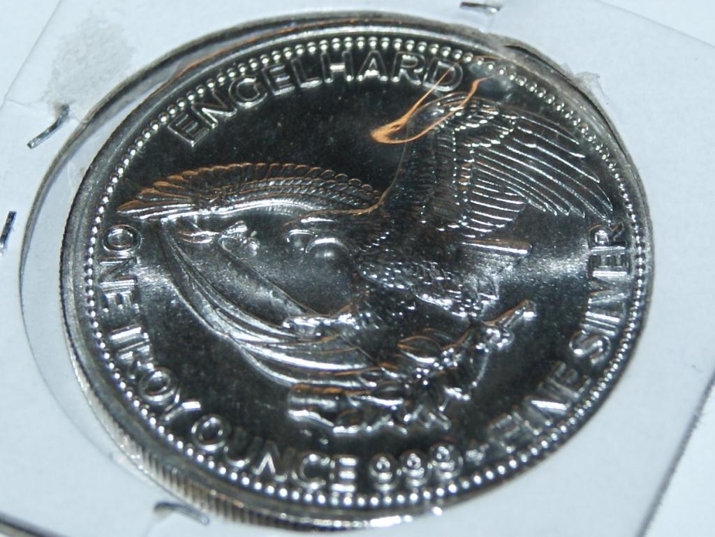 1985 American Prospector Silver Ounce Coin