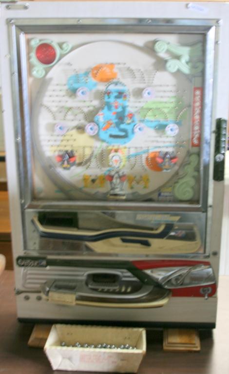 Vintage Japanese Pachinko Machine W/ Balls