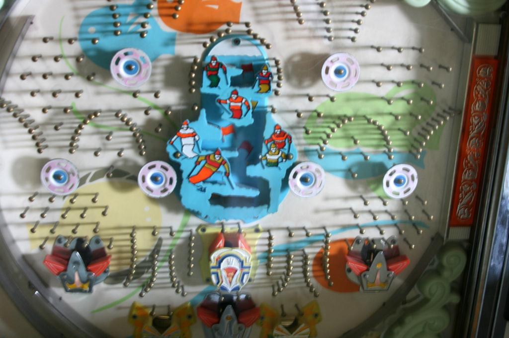 Vintage Japanese Pachinko Machine W/ Balls