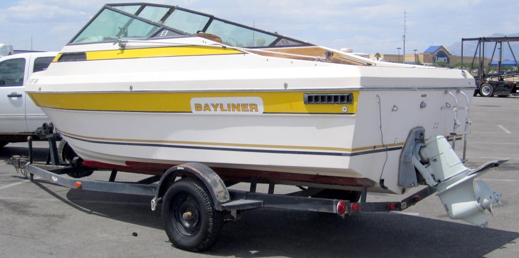1978--- 21 ft Bayliner Boat & Trailer