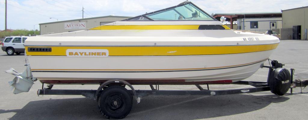 1978--- 21 ft Bayliner Boat & Trailer