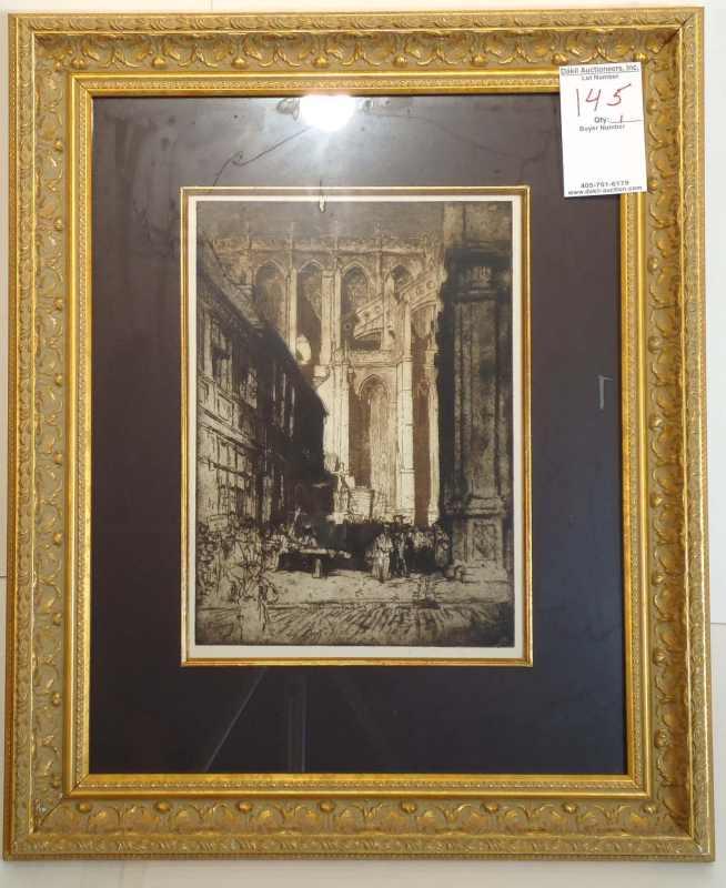 Church; Artist: Sir Frank William Brangwyn