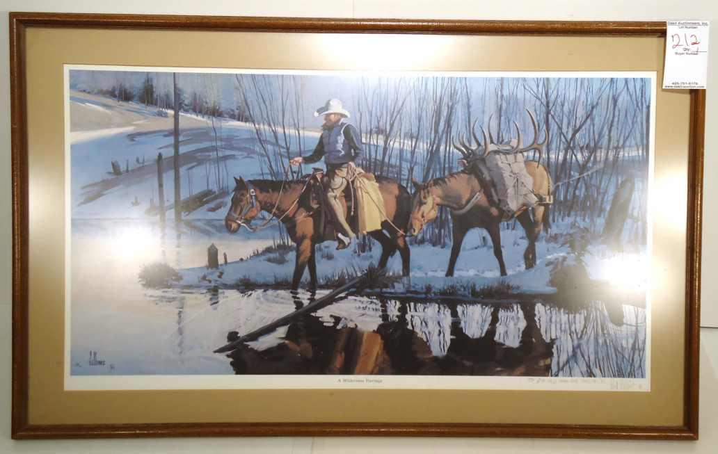 A Wilderness Heritage; Artist: Fred Fellows