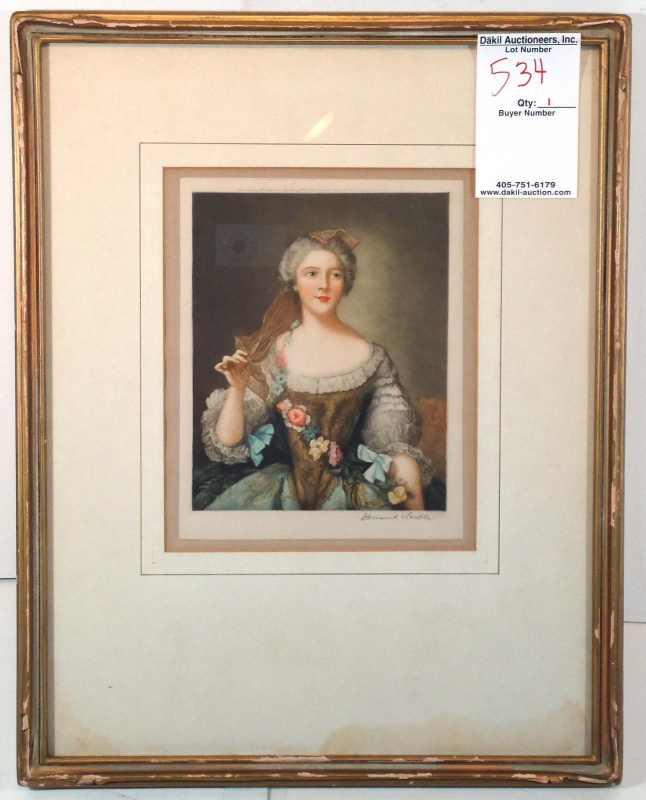 Madame Sophie of France; Artist: Edmund Wardle (after Nattier)