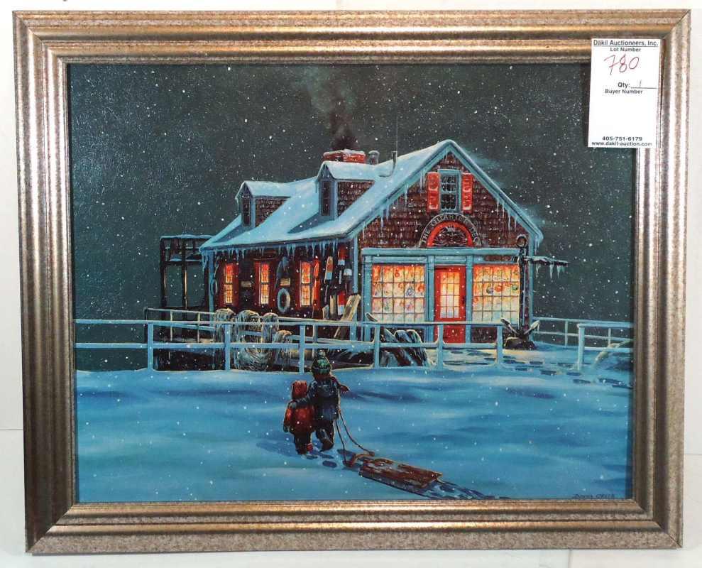 Gone Sleading; Artist: Donna Green