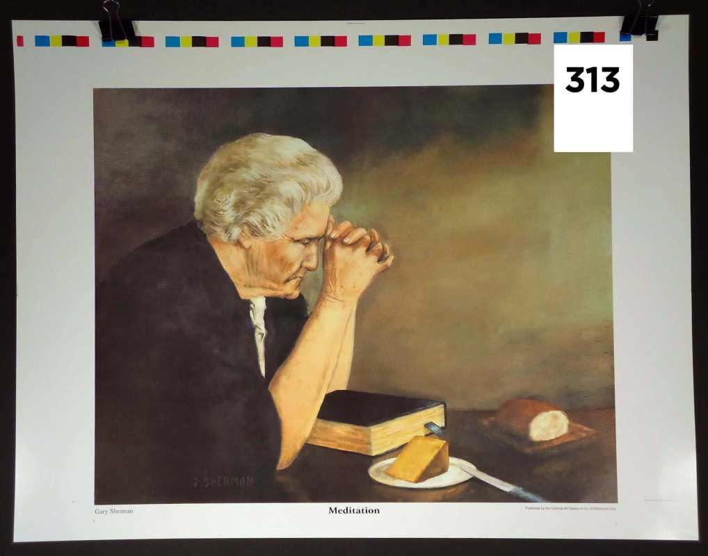 Meditation; Artist: SHERMAN, G