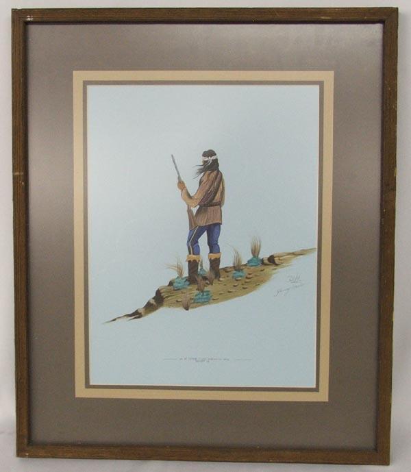 Johnny Hawk Original Navajo Painting
