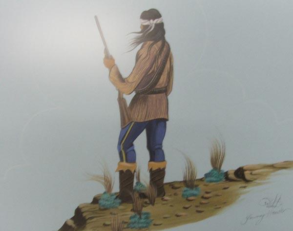 Johnny Hawk Original Navajo Painting